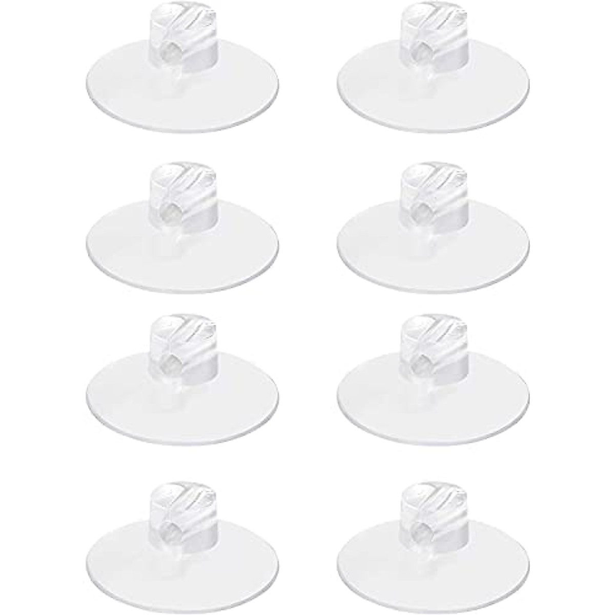 YeeBeny 8Pcs Shower Caddy Connectors Suction Cups for Bathroom, Heavy Strength Large Suction Cups Without Hooks, Replacement Suction Cups Compatible with Zenna Home, Simple Houseware, GeekDigg