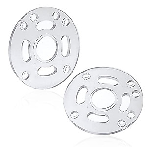 DNP613 Router Sub Base Compatible with D-EWALT 20V Compact Routers Round Subbase, Adopts a Transparent Design Ensure Maximum Visibility in Operation - for D-EWALT 611 Router Models (Round) 2 Pack