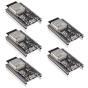Shutao 5PCS ESP32-DevKitC Core Board ESP32 Development Board ESP32-WROOM-32D ESP32-WROOM-32 WiFi+Bluetooth Compatible with NodeMCU-32