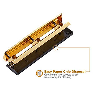 Bostitch 3 Hole Punch, 12 Sheets