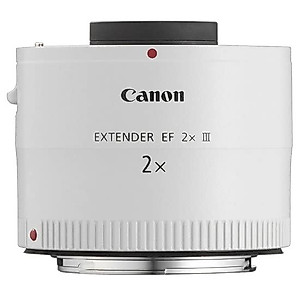 Canon 242R241 Extender EF 2X III, White/Black