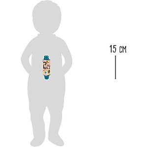 Wooden Spinning Puzzle Cube (Jungle Theme) by Small Foot – Babies Learn Patterns and Animals While Developing Fine Motor Skills – Classic Educational Game for Toddlers – Ages 12+ months