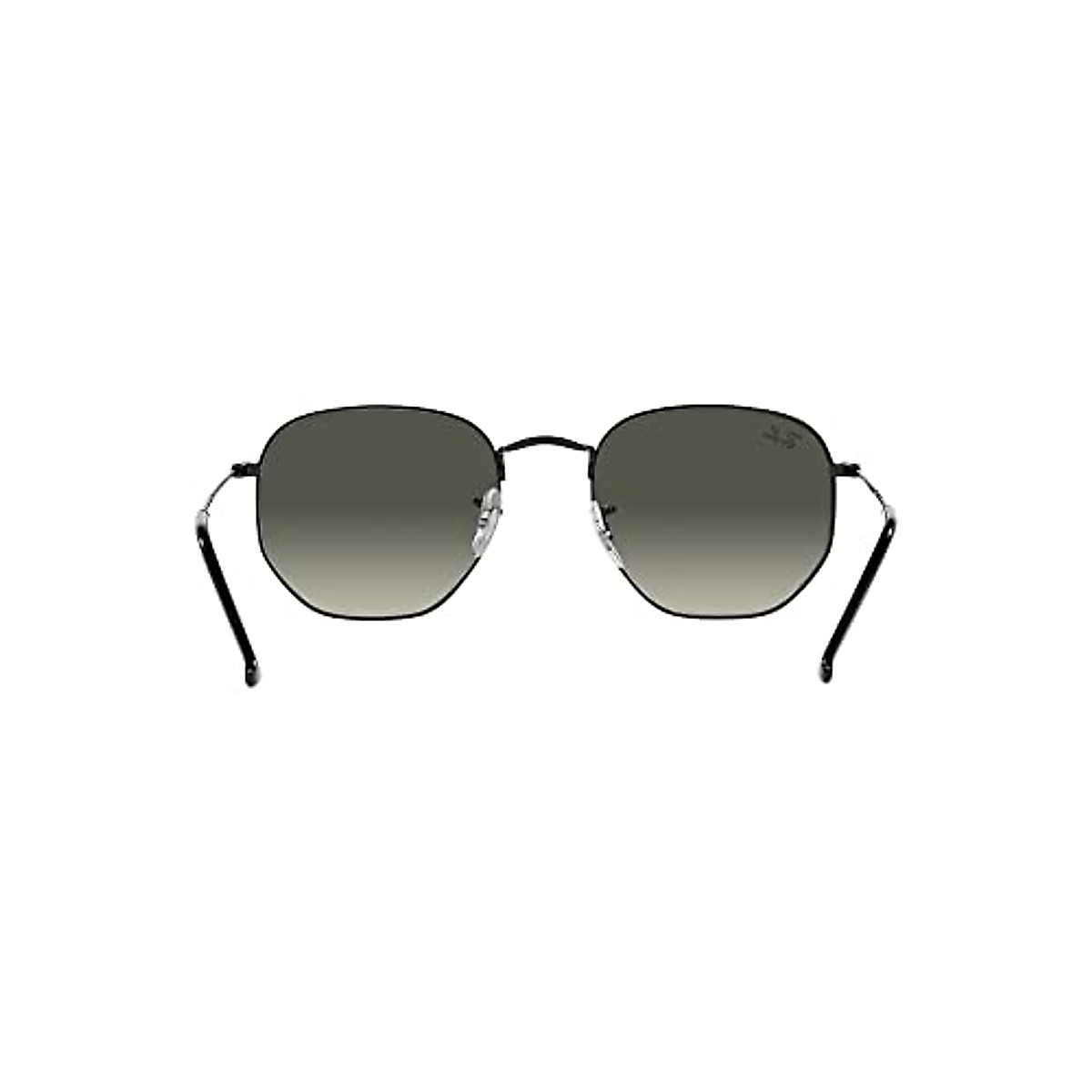 Ray-Ban RB3548 Hexagonal Sunglasses, Black/Grey Gradient, 54 mm