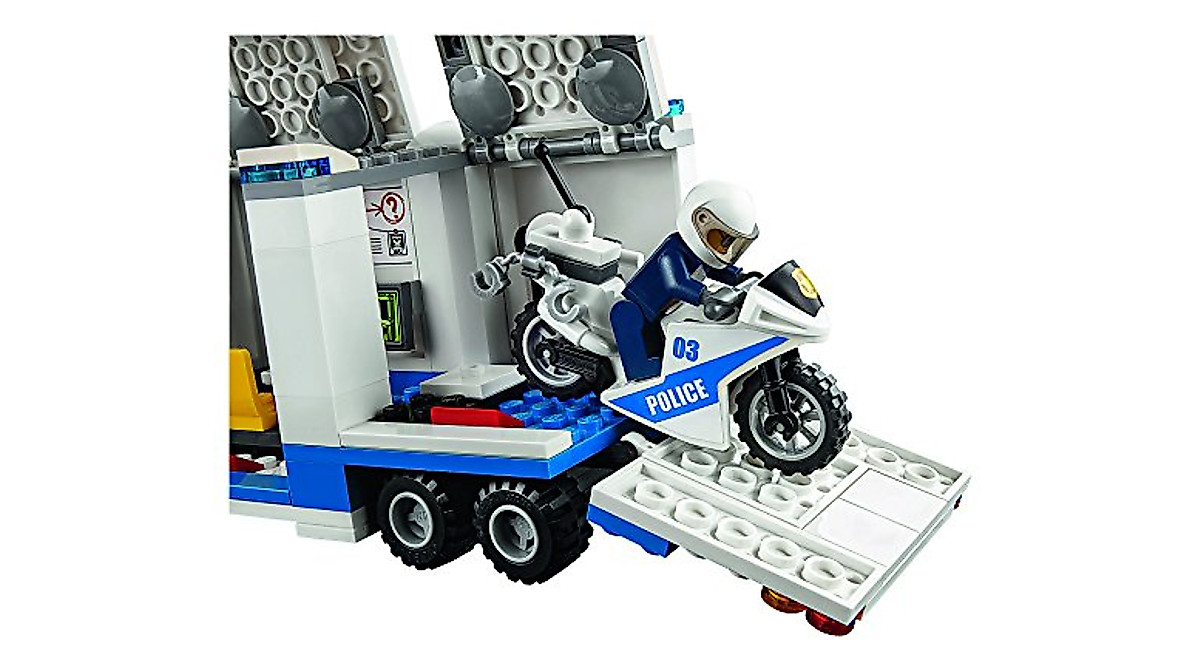 LEGO City Police Mobile Command Center Truck 60139 Building Toy, Action ...
