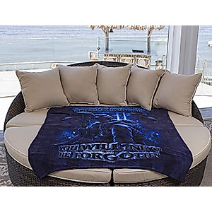 Erazor Bits Throw Blanket 50 x 60| Never Forget Fallen Soldier Throw Blanket MM110-TB