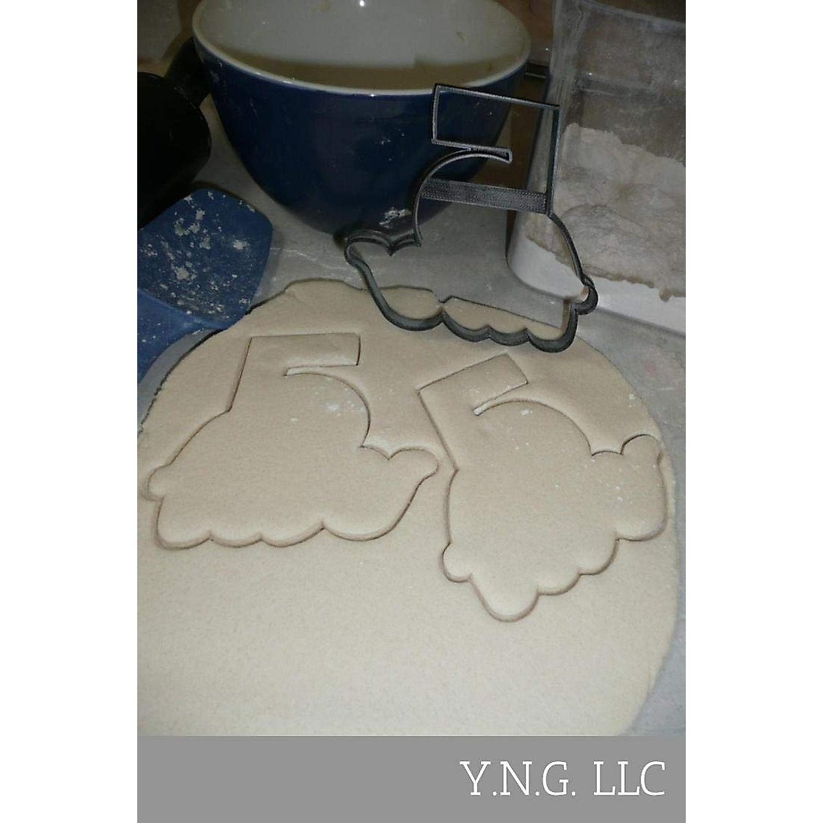 FANCY NUMBER OUTLINE WITH WORDS 1 TO 10 SET OF 10 COOKIE CUTTERS MADE IN USA PR1288