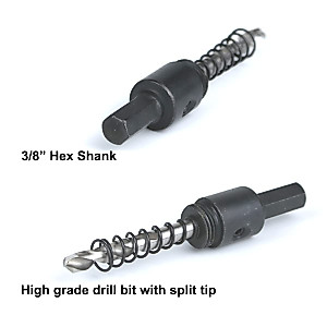 JIECHENG 2 inch Hole Saw,51mm HSS Bi-Metal Hole Cutter with Arbor:Effortlessly Drill Through Wood,Steel,Aluminium,Brass,Copper,Zinc