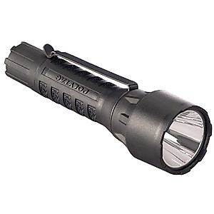 Streamlight 88860 PolyTac LED HP Flashlight with Lithium Batteries, Black - 275 Lumens