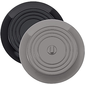 Veemoon 2pcs Sink Plug Kitchen Sink Stopper Sink Stopper Kitchen Drain Silicone Tub Silicone Bathtub Stopper Shower Drain Stopper Drain Cover Bath Tub Plug Hair Toiletries 15c