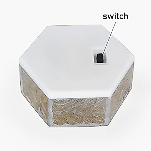 Aulaygo Small Solar Brick Lights Outdoor Waterproof Paver Lights Landscape Light Ice Cube Light for Garden, Pathway, Patio, Walkway Decor 1 Pack