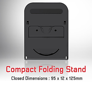 ADZ Switch Stand, Adjustable Playstand Compatibe with Nintendo Switch Console, Portable Compact Play Stand Mount with 6 Height Settings