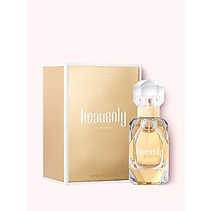 Victoria's Secret Heavenly Eau de Parfum, Women's Perfume, Notes of Gold Musk, Vanilla Sandalwood, White Jasmine, Heavenly Collection (3.4 oz)