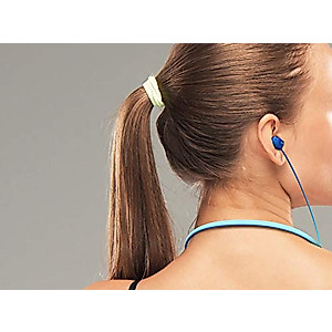 TCL SOCL200BT Wireless Earbuds Bluetooth Headphones with 12.2mm Speaker Drivers for Rich Bass and Clear Sound, Built-in Mic - Ocean Blue