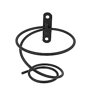 Senmubery Hefddehy Pack of 6 Wall Mounted Wine Racks - Red Wine Bottle Display Holder with Screws, Metal Hanging Wine Rack Organizer