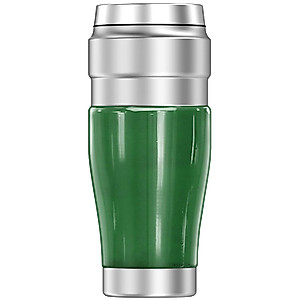 Green Lantern Character, THERMOS STAINLESS KING Stainless Steel Travel Tumbler, Vacuum insulated & Double Wall, 16oz