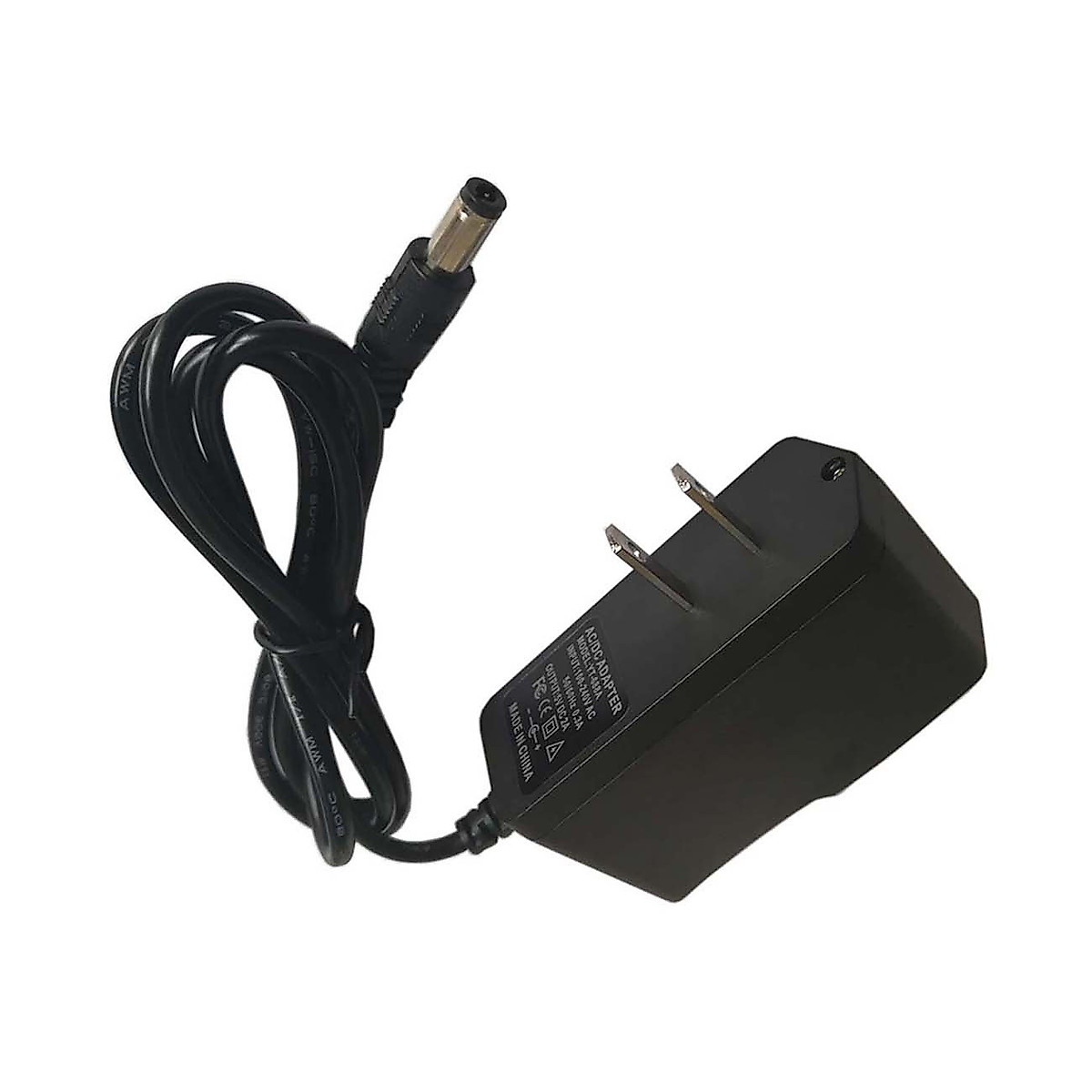 Universal 5.5mm x 2.1mm AC to DC 5V 2A Regulated Power Supply Wall Charger Adapter for Led Strip, String Lights, Wireless Router, LCD, Hub, Switches, CCTV Cameras, Android TV Box