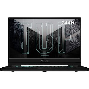 Asus TUF Dash 15.6" 144Hz FHD Gaming Laptop | 11th Generation Core i7-11370H | NVIDIA GeForce RTX 3060 | 16GB DDR4 | 512GBSSD | Backlit Keyboard | Windows 11 | Gray | with Gaming Mouse Bundled