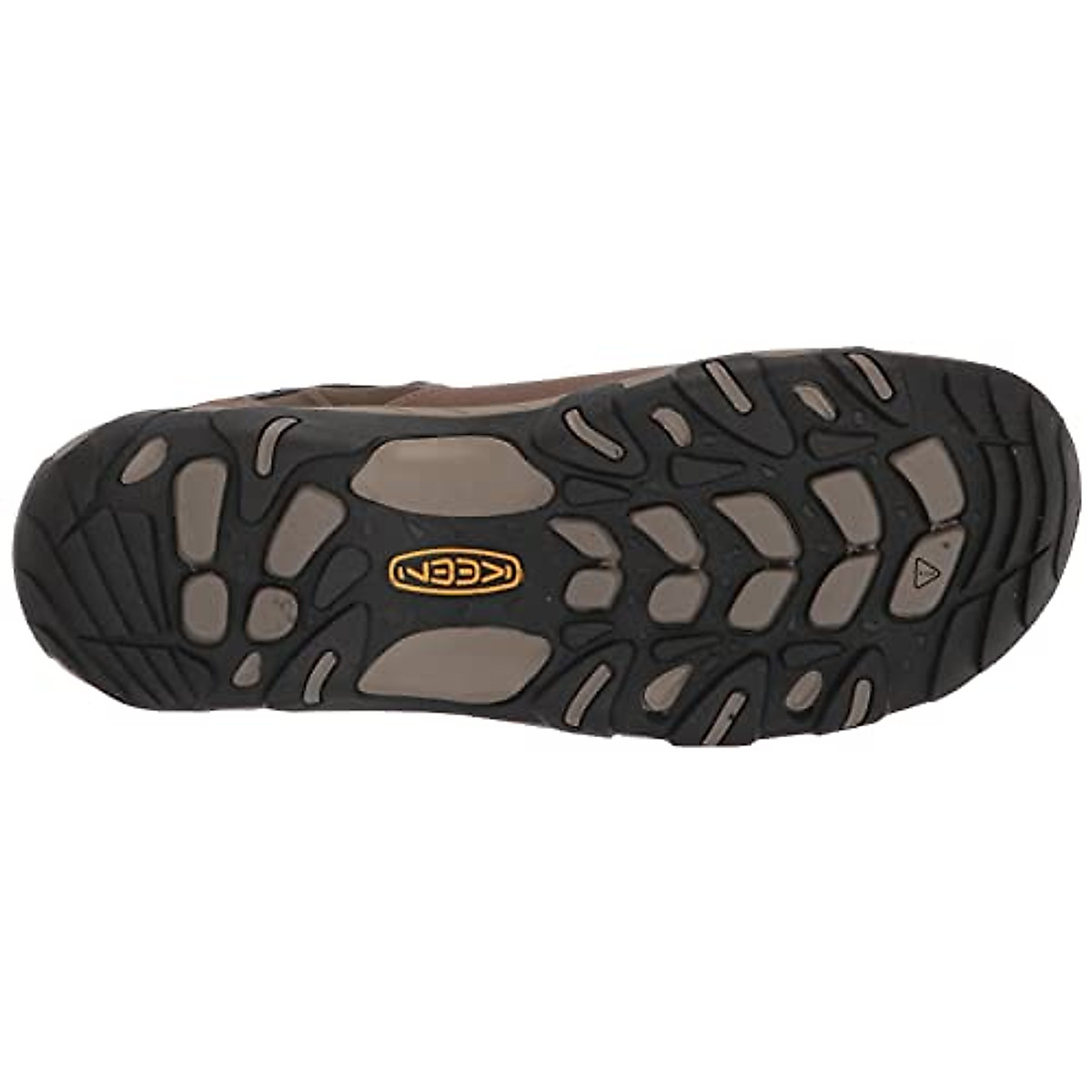 KEEN Women's Steens Vent Low Height Breathable Hiking Shoes, Shitake/Crown Blue, 8