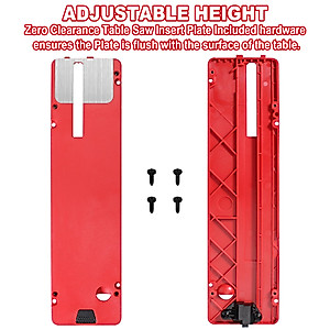 STZ6307 Zero Clearance Table Saw Insert Plate fits for SKIL Table Saw TS6307-00
