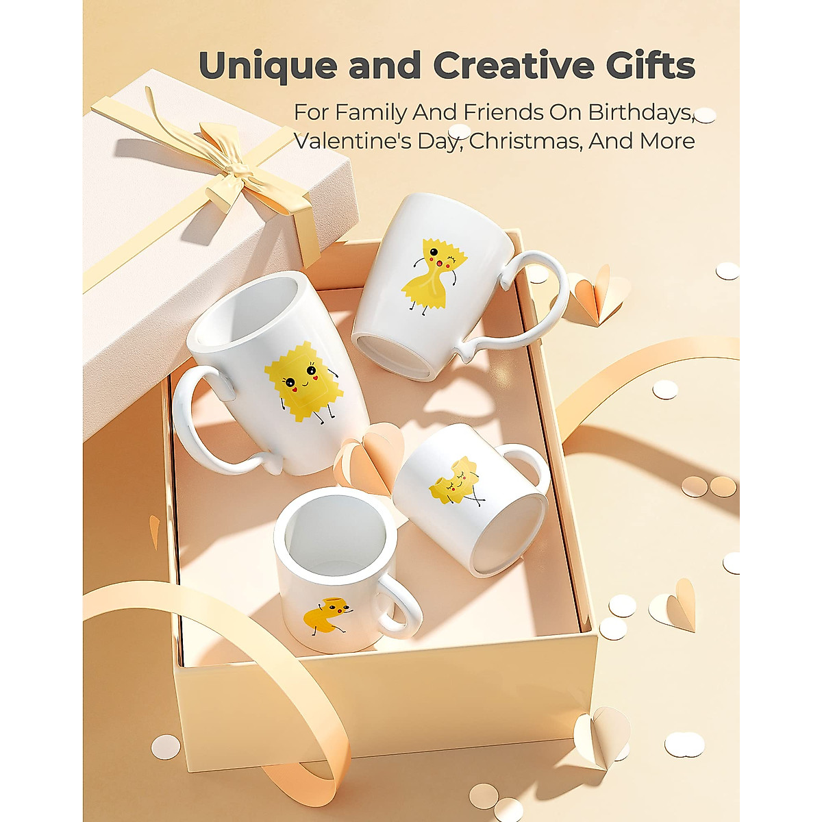 Hiipoo Sublimation Ink with Heat Tape Refill for ET2400 XP4105 XP4100 ET2720 ET2760 ET2750 ET4800 ET-2800 ET-2803 ET-2850 Inkjet Printers Heat Press Transfer on Mugs T-Shirts