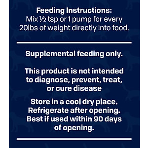 HOLI Salmon Oil for Dogs Skin and Coat | Icelandic Fish Oil for Cats & Dogs | Omega 3 EPA + DHA Supports Joint Mobility, Immune & Heart Health
