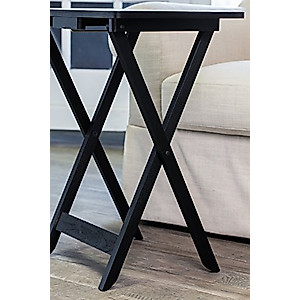 Home Decorators Collection Tuscan Wine Tv Trays Set, Set, Multi