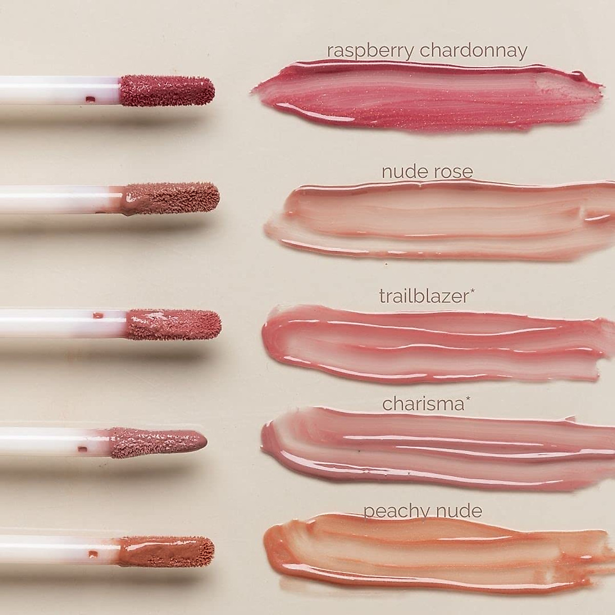 HAN Skincare Cosmetics Vegan, Cruelty-Free, Clean Lip Gloss, Trailblazer | With Organic Argan Oil and Shea Butter | 0.23 oz