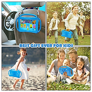 TOPELOTEK Kids Tablet 7 inch Toddler Tablet for Kids WiFi Android 10.0 32GB Kids Tablets Kids Learning Educational APP Pre-Installed YouTube Netflix Parental Control Kid-Proof Case (Blue)