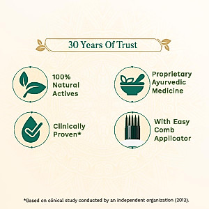 SESA Ayurvedic Hair Oil With Bhringraj & 17 Rare Herbs With Coconut Oil and 4 Nourishing Oil For Hair Growth Help Control Hair Fall & Easy Hair Oil Applicator For Women and Men, 3.38 Fl Oz or 100 ml