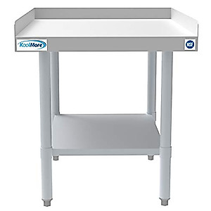 KoolMore 16 Gauge Stainless Steel Commercial Equipment Stand - 30 x 24 Heavy Duty Griddle Stand with Undershelf (EQT-163024)