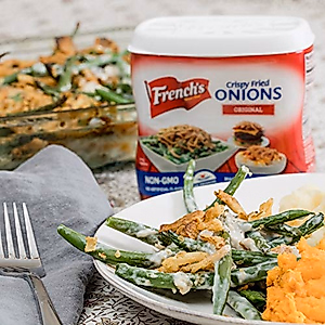 French's White Cheddar Crispy Fried Onions, 6 oz