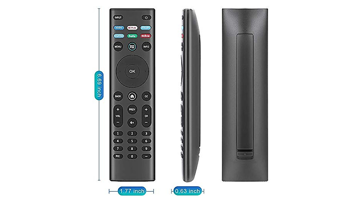 XRT140 Smart TV Remote for VIZIO Quantum 4K TVs