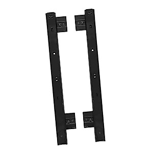 Ciieeo 2 Pairs Keyboard Rails Keyboard Rack Keyboard Stand Adjustable Keyboard Slide Keyboard Slide Out Tray Cabinet Slider Computer Sliding Keyboard Hardware Office Drawer Steel Desk