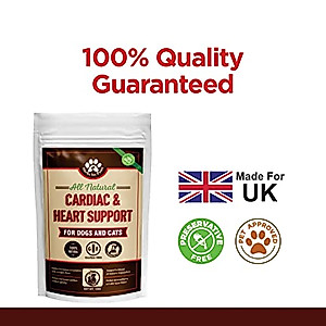 Dog Cardio Strength Heart Murmur Hawthorn Supplement Powder, Hawthorne for Dogs Vitamins for pet Heart Health| Made in USA - 4.0 OZ