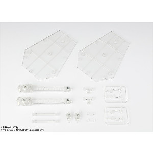 TAMASHII NATIONS Bandai Stage Act. 5 for Mechanics Stand Support (Clear), multi (BAS56788)
