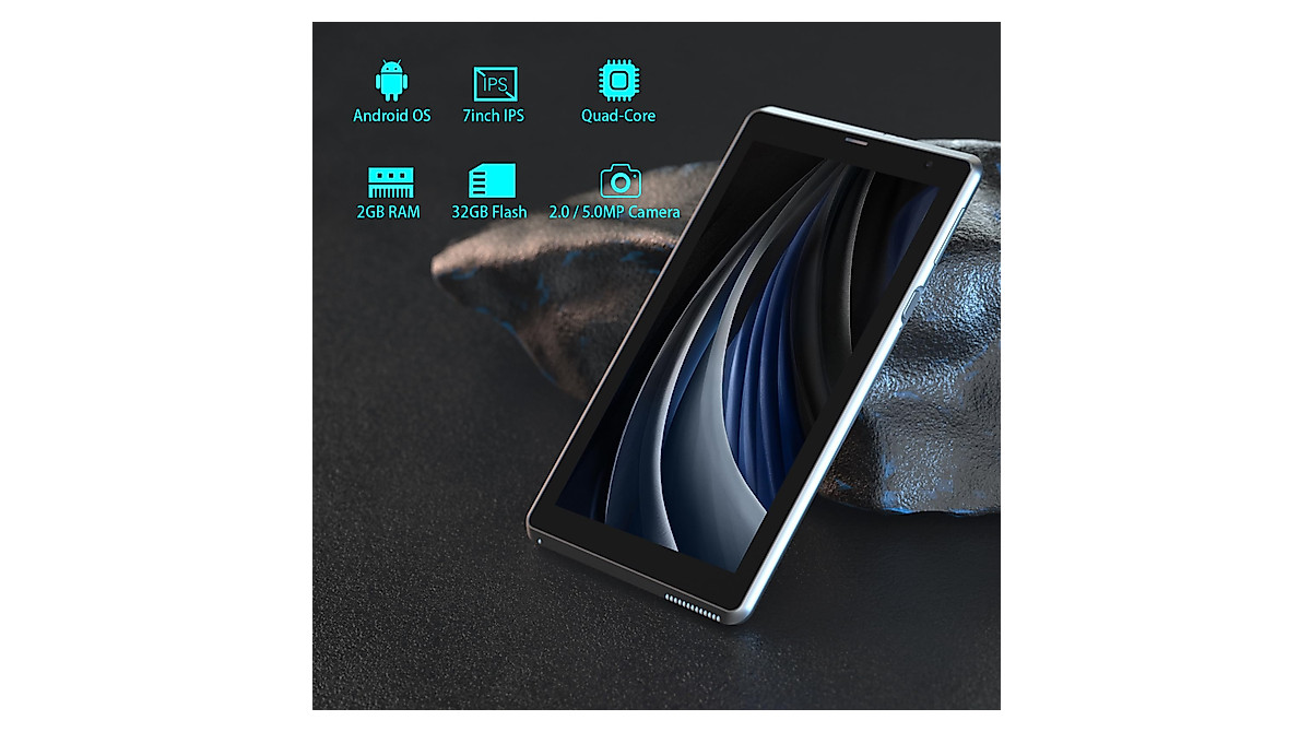 YQSAVIOR 7" Tablet - Kids Friendly, Android 11, 32GB