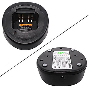 HTN9000 Charger Compatible for Motorola HT750 HT1250 PR860 EX500 MTX950 HT1250.LS PRO5150 PRO7150 WPLN4107 HNN9013 HNN9008 JMNN4023 JMNN4024