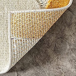 nuLOOM Randi Modern Geometric Indoor/Outoodr Area Rug, 5' 3" x 7' 7", Beige