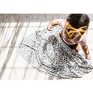 Copper Pearl Large Premium Knit Baby Swaddle Receiving Blanket Zara