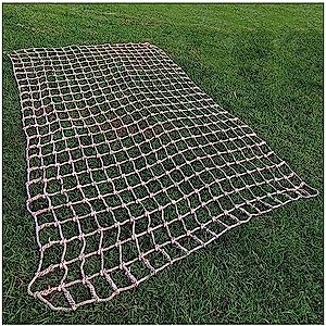 EkiDaz HXRW Rope Net Kids Rope Climbing Net Cargo Netting for Indoor Outdoor Balcony Stairs Protective Safety Net Playground Sets for Backyards (Size : 2 * 4m(6.6 * 12.12ft))