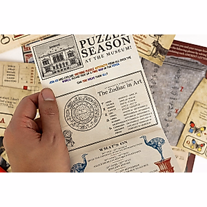 Professor Puzzle Escape from The Museum Escape Room Game