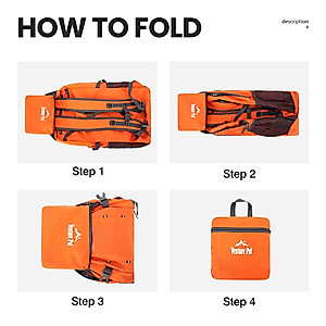 Venture Pal 40L Lightweight Packable Travel Hiking Backpack Daypack