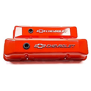 Proform 141-120 SBC Chevy Orange Diecast (V/C's Raised Emblem)