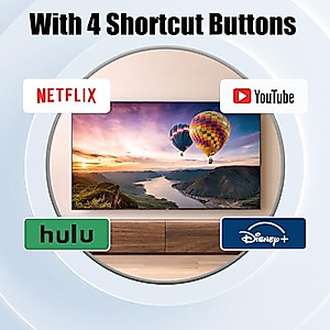 New Universal TV Remote Compatible Only for R-KU TVs Remote,Compatible for TCL R-KU/Hisense R-KU/Onn R-KU TVs (Not for R-KU Stick and Box) (Pack of 2)