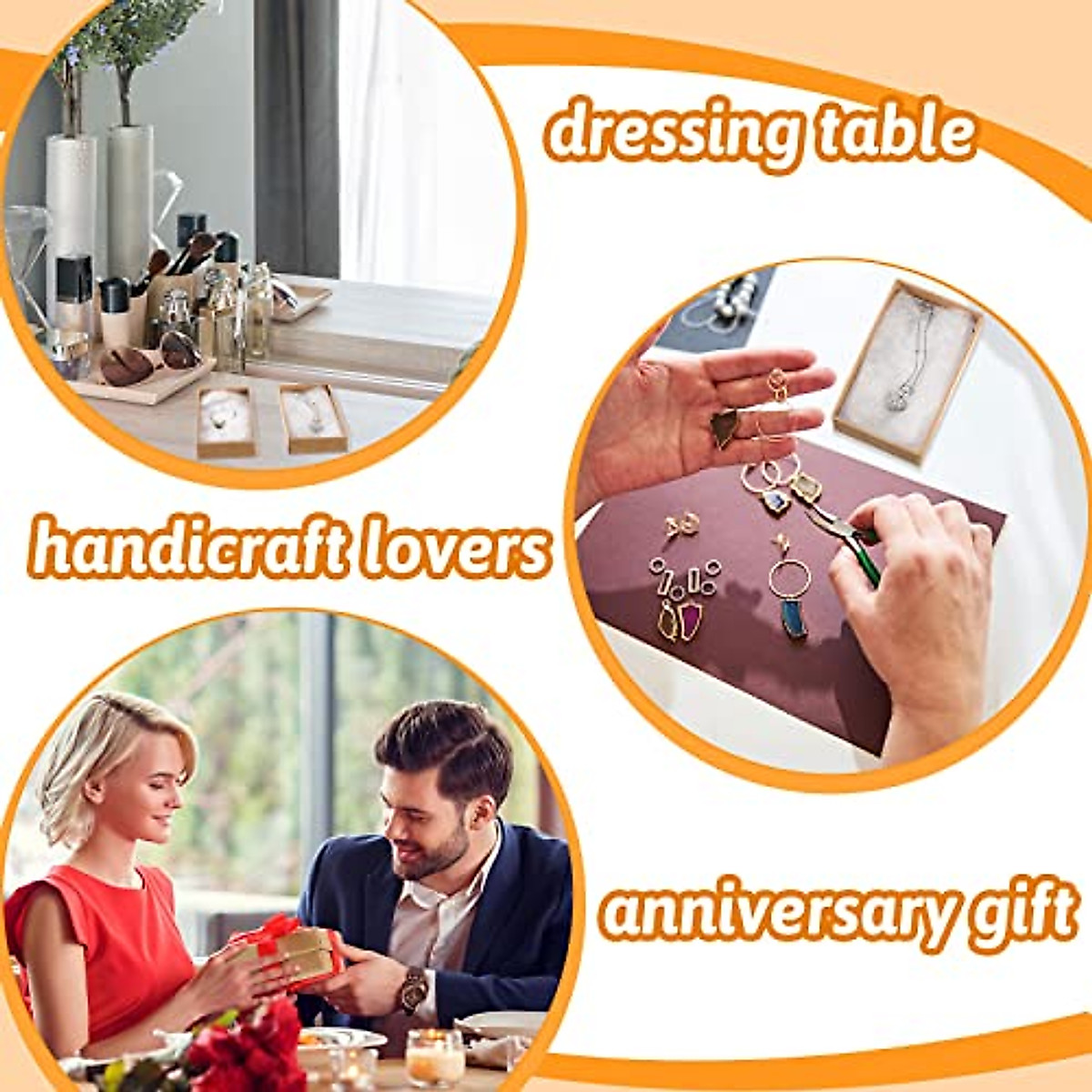 200 Pcs Cardboard Jewelry Gift Boxes with Lids, 2 5/8 x 1 5/8 x 1 Inch Bulk Small Kraft Jewelry Gift Box Cotton Filled Jewelry Gift Boxes for Necklace Earring Ring Bracelet Jewelry Store Display