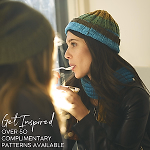 Lion Brand Yarn Mandala Yarn, Multicolor Yarn for Crocheting and Knitting, Craft Yarn, 1-Pack, Cupid