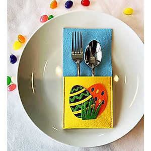 Easter Silverware Holder 8 Pack