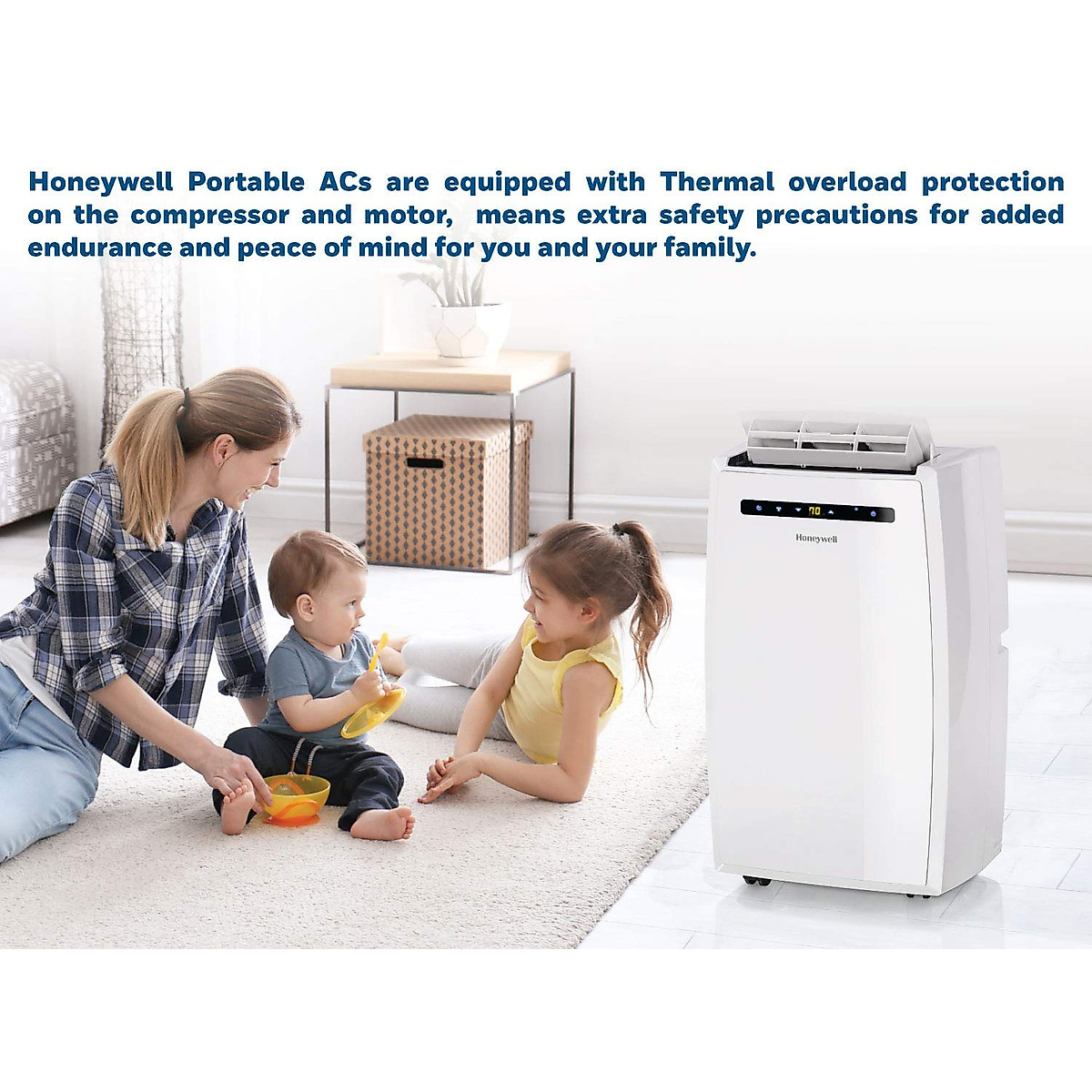 Honeywell Home MN10CESWW Environmental Appliance, Rooms Up To 350-450 Sq. Ft, White