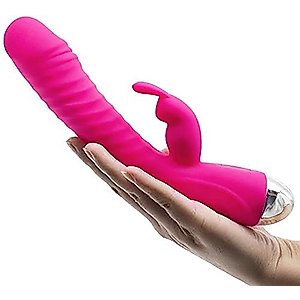 2024Rabbit Vibrator Sex Toys for Women, Clitoral Vibrating G Spot Vibrators 8 Modes, Waterproof Adult Toys Stimulator for Female & Couples