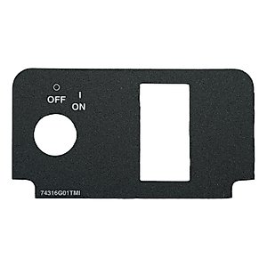 EZGO 74316G01 FNR Console Plate